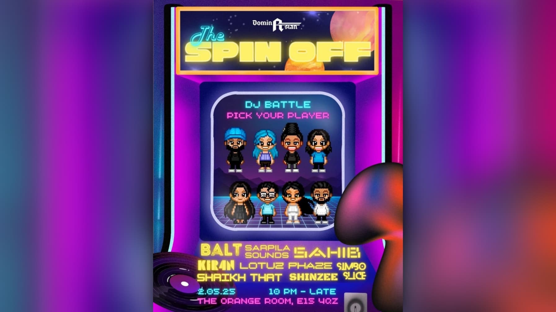 DOMINASIAN MAGAZINE PRESENTS: THE SPIN OFF – DJ BATTLE – On The Rise DJ ...